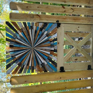 Large Opening Rustic Wooden Farmhouse Gate. 50 Inches Plus. - Etsy
