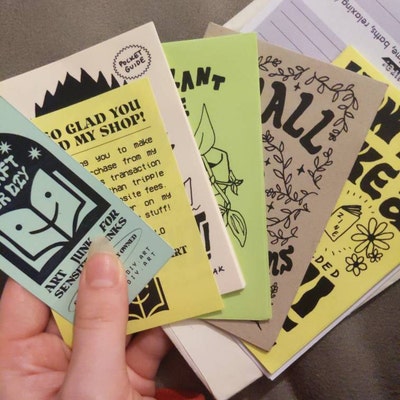 Choose 4 Zines Illustrated Mini Zine Bundle - Etsy