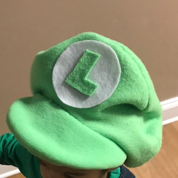 Mario and Luigi Inspired Hat PDF Pattern- Instant Download - Etsy