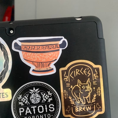 Amphora Sticker Pack Ancient Greece Stickers Ancient Greek Art Greek ...