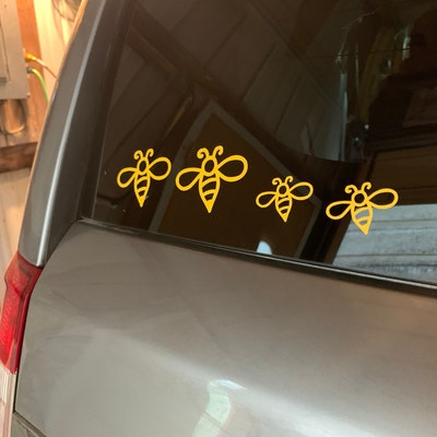 Bee Decal Vinyl Decal for Car Window and Other Surface Areas Working ...
