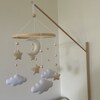 Hot Air Balloon Baby Mobile: Moon Stars Clouds Cot Mobile, Neutral ...