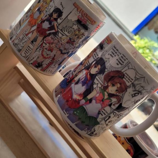 10 Sublimation Stencils, Anime, English Manga, Mug Sublimation Stencils ...