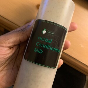 Herbal Hair Conditioning Milk - Etsy