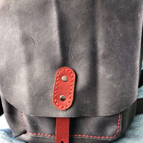 Cross-body Bag Pattern, Leather Bag DIY, Digital PDF Pattern, Sewing ...