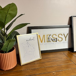 Printable Love Your Body Wall Art Body Positivity Poster Positive Self ...