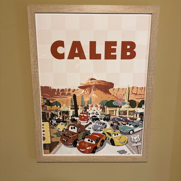 8.5x11 Disney Cars Birthday Party Posters party Favors & Food Signs - Etsy