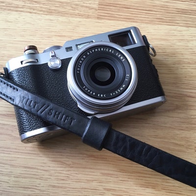 Heavy Duty Leather Camera Strap Minimal Camera Wrist Strap Brown ...