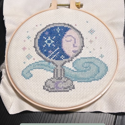 Goddess Hecate Cross Stitch Pattern, Goddess of Witchcraft, Witch Cross ...