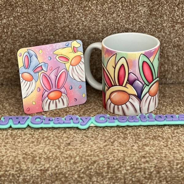 Easter Bunny Gonk Gnome Coaster Design Clip Art Png File Design for ...