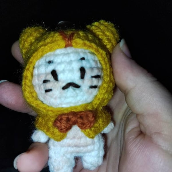 Momo Infinity Nikki Crochet Pattern Keychain Amigurumi Plushie Plush ...