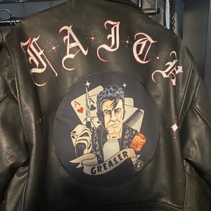 Double Flame Bottom Top Rocker Embroidered Patch Custom | Etsy