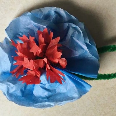 Mini Tissue Paper Flowers 12 Count Choose Your Own Colors - Etsy