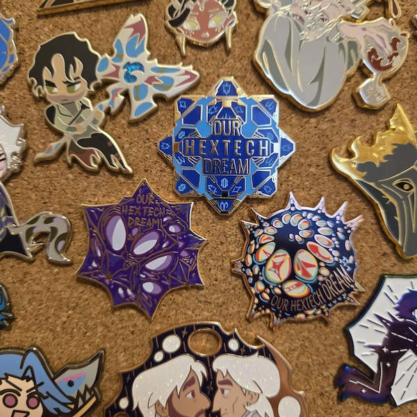 Hexcore "our Hextech Dream" Enamel Pins // Jayce and Viktor Arcane Pins ...