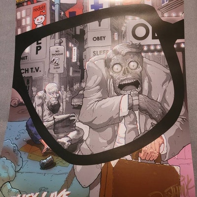 SIGNED they Live 12x18 Poster - Etsy