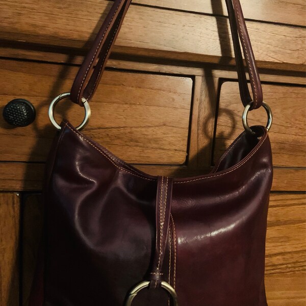 Leather Bag, Leather Handbag, Leather Shoulder Bag, Leather Purse ...