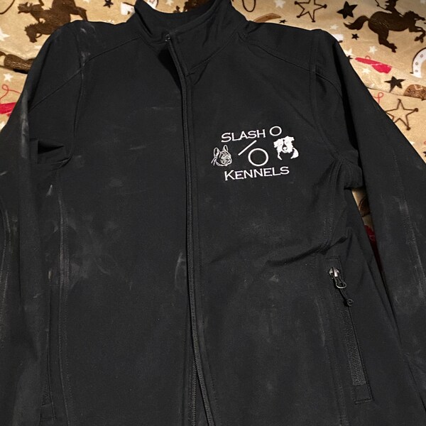 Custom Branded Youth Softshell Jacket-livestock Brand-farm and Ranch ...