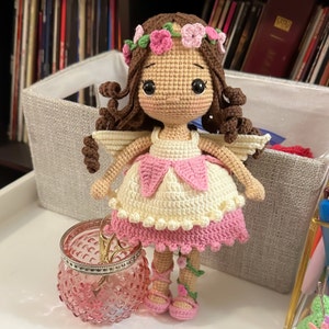 Fairy Girl Lila English Pattern - Etsy