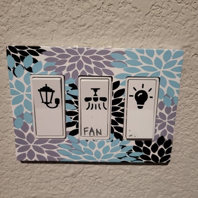 Light Switch Labels 40 Pack Colored Decals Stickers Tags Vinyl Home ...