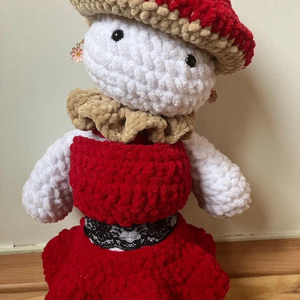 Mushroom Guy Crochet Pattern: Amigurumi Doll With Hat (PDF Pattern) - Etsy