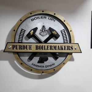 Purdue Hammer Sign | Etsy