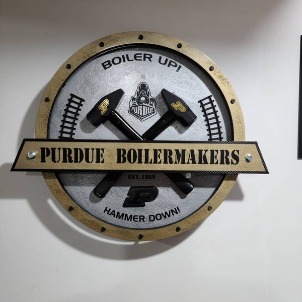 Purdue Hammer Sign - Etsy