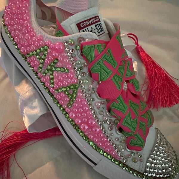 Boss Lady Custom Chucks - Etsy