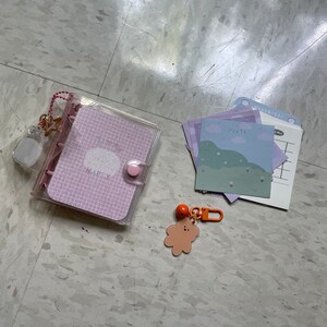 4 INCH Kpop Photocard Binder Mini Binder K-pop Photo Collect Book Photo Card Storage Kpop Binder ...