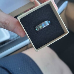 Genuine Sapphire Ring, Meteorite Dust, Ceylon Blue Sapphires, Cerulean, Gemstone Rings, Mens ...