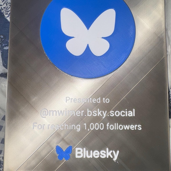 FULL Custom Twitch Award Plaque Personalized - Etsy