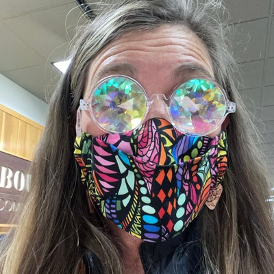 3D Fit Cloth Face Mask 3 Ply With BUILT IN FILTER Non Woven ...