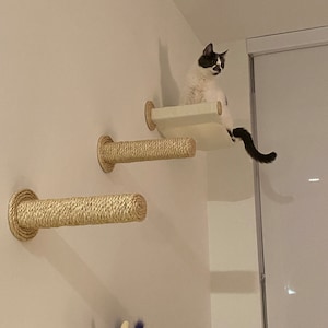 Cat Stairs / Wall-mounted Cat Steps/ Cat Furniture / Cat Scratching ...