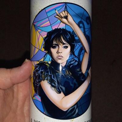 Wednesday Addams Bee Tumbler - Etsy