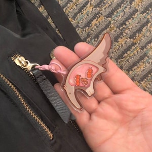 Anteater Shaker Charm | Silly Animal Biology Eating Ants 3D Double ...