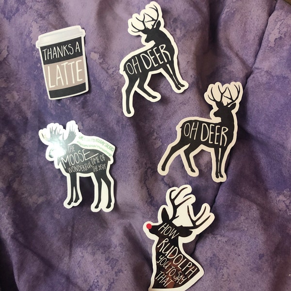 Nailed It Sticker, Hammer Sticker, Jokes Stickers, Woodworkers Gift ...