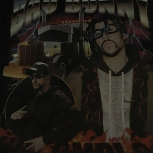 Bad Bunny Merch YHLQMDLG 90s Bootleg Ultimo Tour Del Mundo T-shirt ...