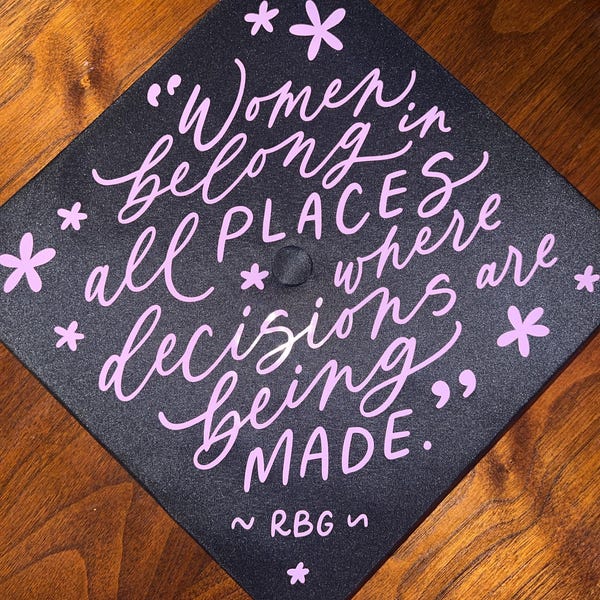 I Cried a Lot but I Was so Productive Graduation Cap Vinyl Decal ...