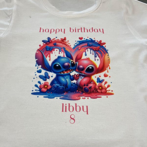 Pacote SVG Stitch and Angel: Designs de amor para casais (download ...