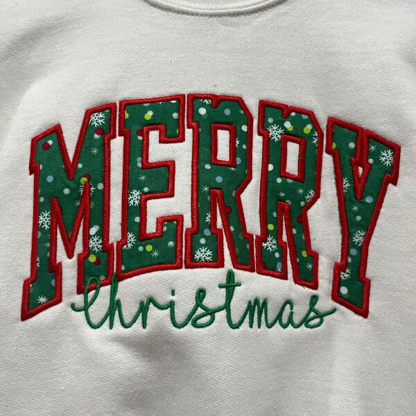 Chenille Yarn Script Font Applique Embroidery Seven Sizes 2, 3, 4, 5, 6 ...