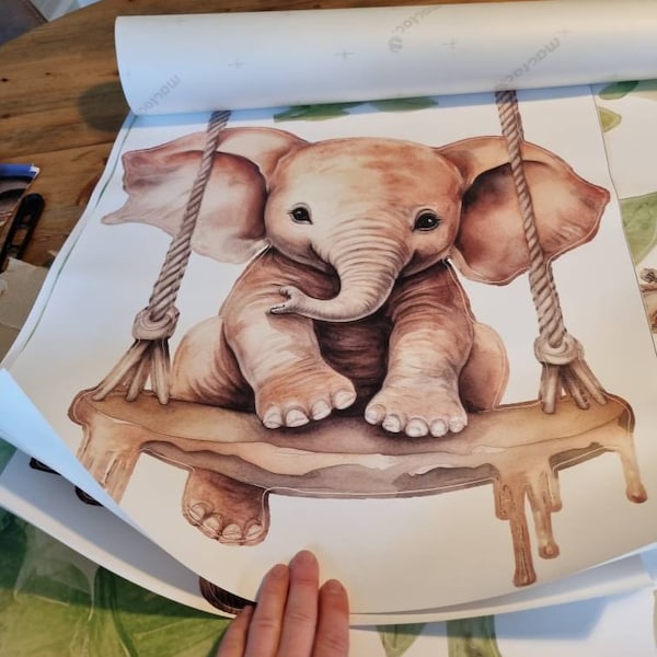 Safari Animals Wall Decals - Nursery Wall Stickers - Jungle Animals on ...