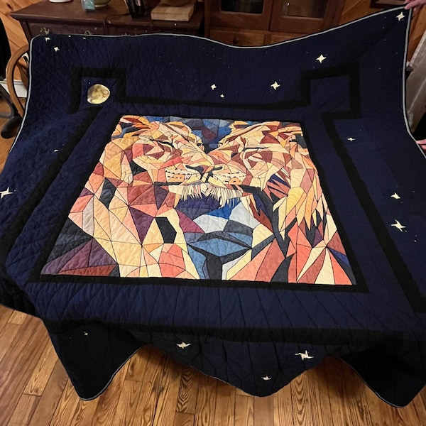 Lion and Lioness Patchwork Patterns , Lion and Lioness Quilt Patterns ...