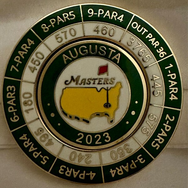 Old Golf Ball Marker for the 1933 USPGA Golf Championship Blue Mound ...