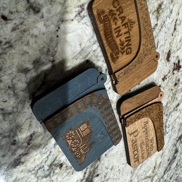 Laser Cut Jewelry Box With Sliding Lock File, 3mm, 1/8inch Box Svg Dxf ...