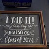 Printable Next Stop High School Sign, Last Day of Eighth Grade, Last ...