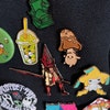 Red Pyramid Thing Enamel Pin - Etsy