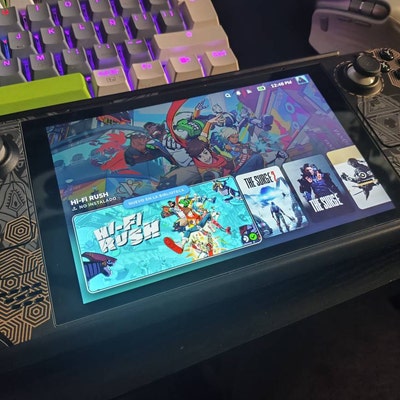 Yin Yang Koi Steam Deck Skin, Dark Gold Koi Fish Harmony of Life ...