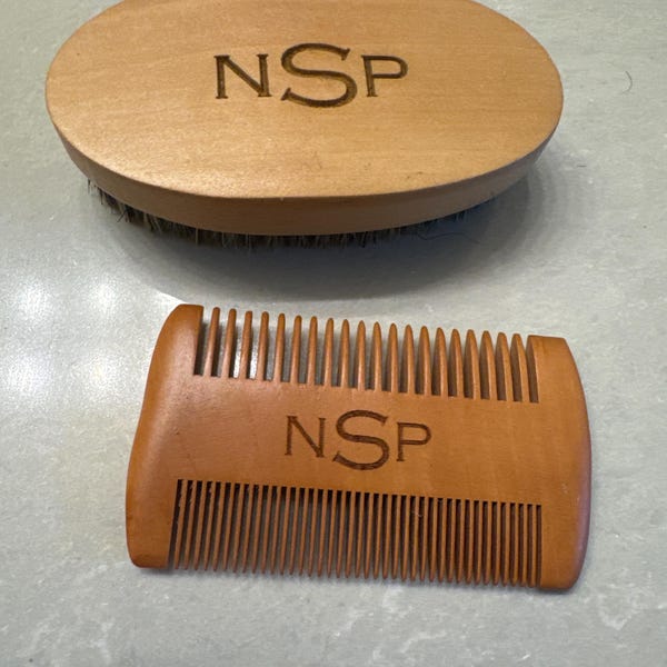 Wooden Comb for Men Hair Comb Personalized Beard Neem Comb Custom for ...