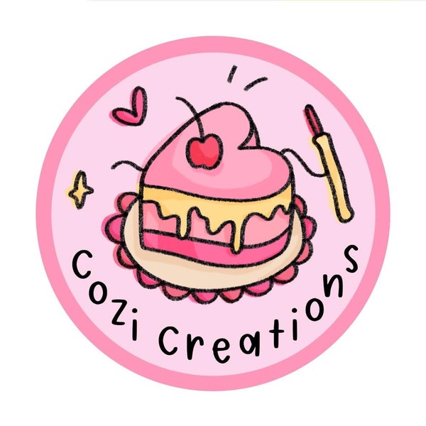 Custom Cute Cartoon Hand-drawn Shop Banner | Twinklysigns Logos - Etsy