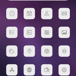 900 Light Gray Minimalistic App Icon Pack IOS 14 Light Gray ...