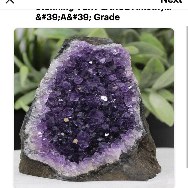 Stunning VERY LARGE Amethyst Cut Base Clusters, Crystal Quartz Geodes ...